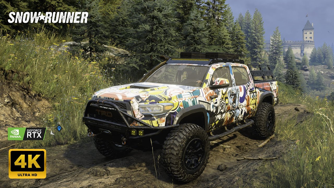 SNOWRUNNER | A walk through the mud of Austria in a powerful Toyota ...