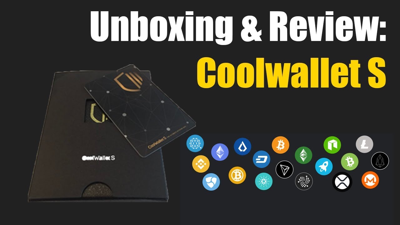 Coolwallet S Review & Unboxing - Cold Storage Cypto Wallet - YouTube