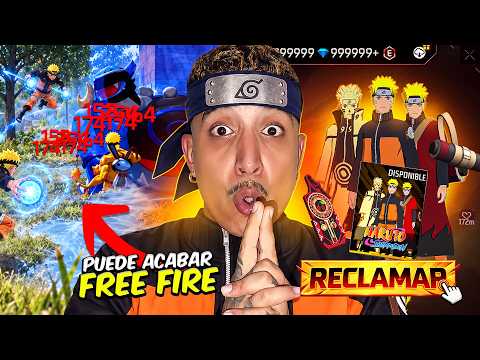 ESTÁ ACTUALIZACIÓN PODRÍA ACABAR CON FREE FIRE!! 🤮😩 NUEVA HABILIDAD DE NARUTO 😱🔥MRSTIVENTC