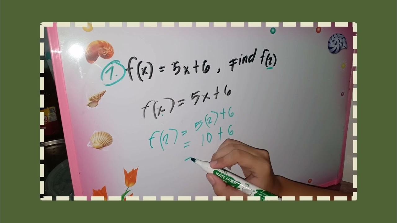 HOW TO EVALUATE FUNCTIONS 11 GEN MATH STEM 11-02 BRAVERY - YouTube