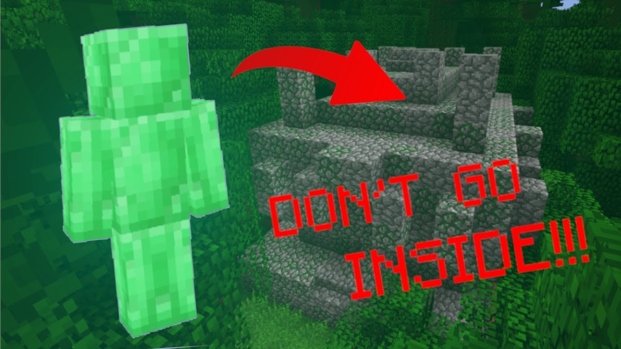 Minecraft CREEPYPASTA: Emerald Man - YouTube