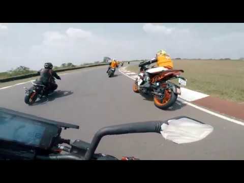 Riding with KTM | Track day at MMRT | Every biker's dream !!! - YouTube