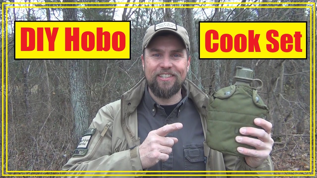 DIY Hobo Canteen and Cook Set - YouTube