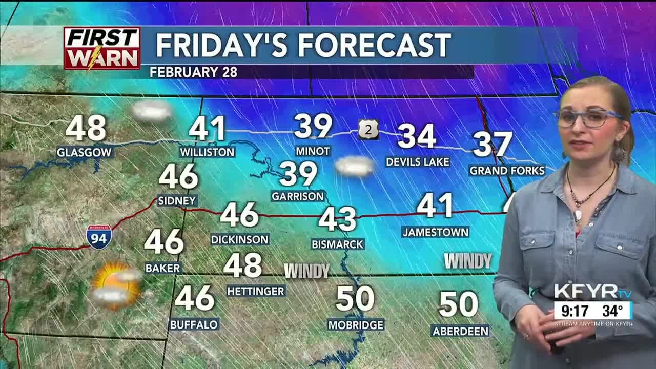 KFYR First News at Nine Weather 02/26/2025 - YouTube