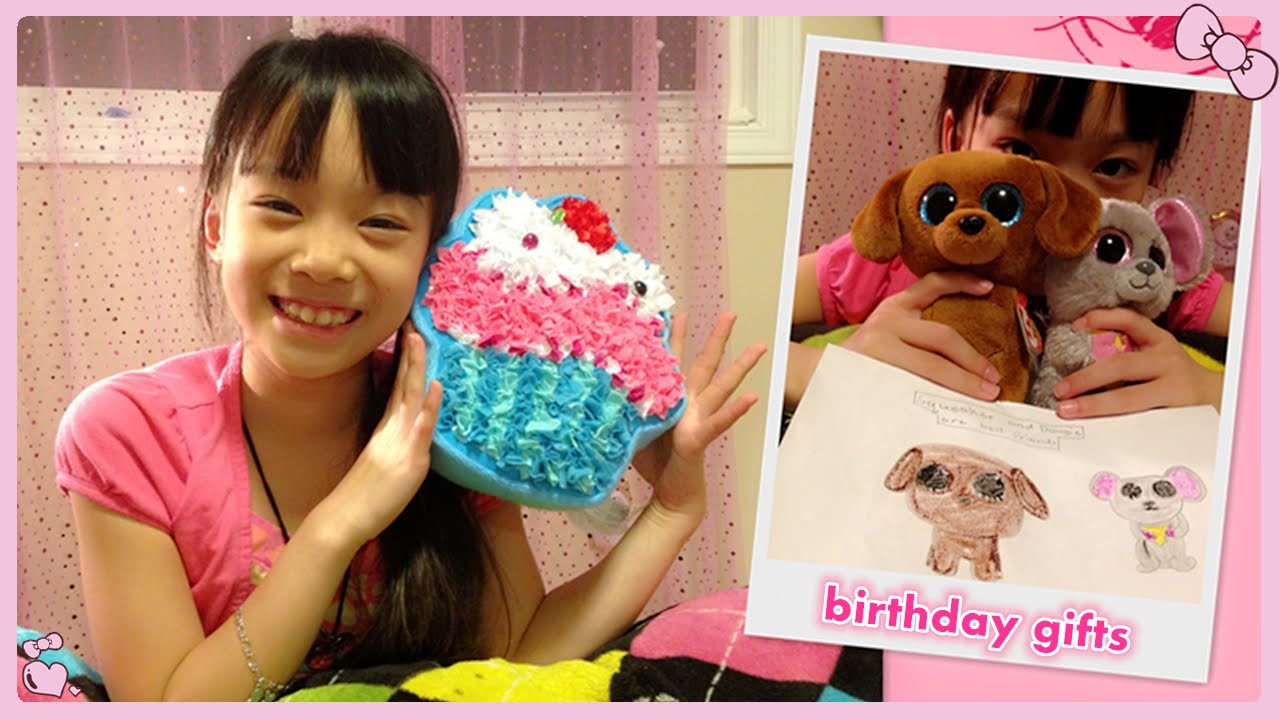 RG Selena's Birthday Gifts - Plush Craft Cupcake Pillow, Beanie Boos ...