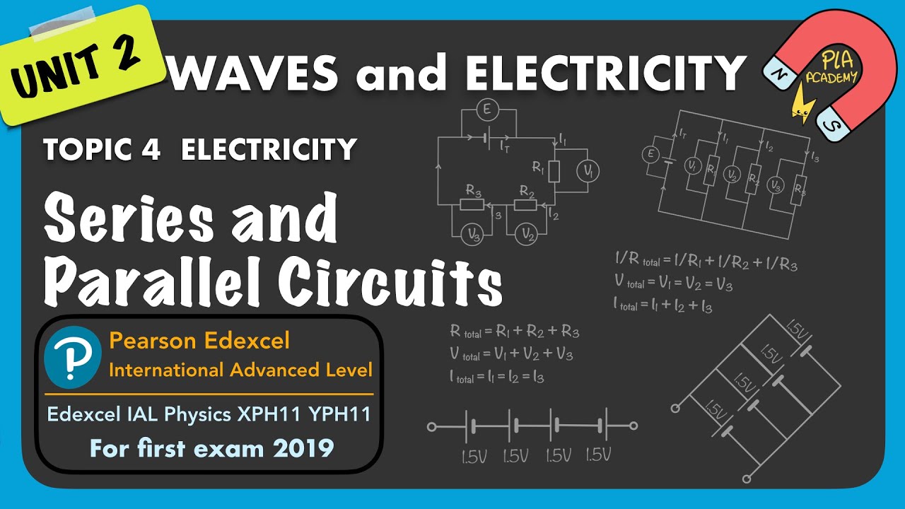 4E Series and Parallel circuits | Unit 2 Waves and Electricity | IAL AS ...