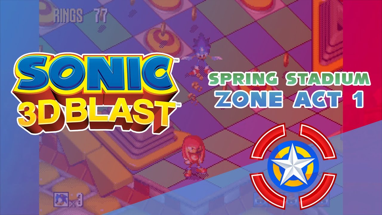 Spring Stadium Zone Act 1 | Sonic 3D Blast - YouTube