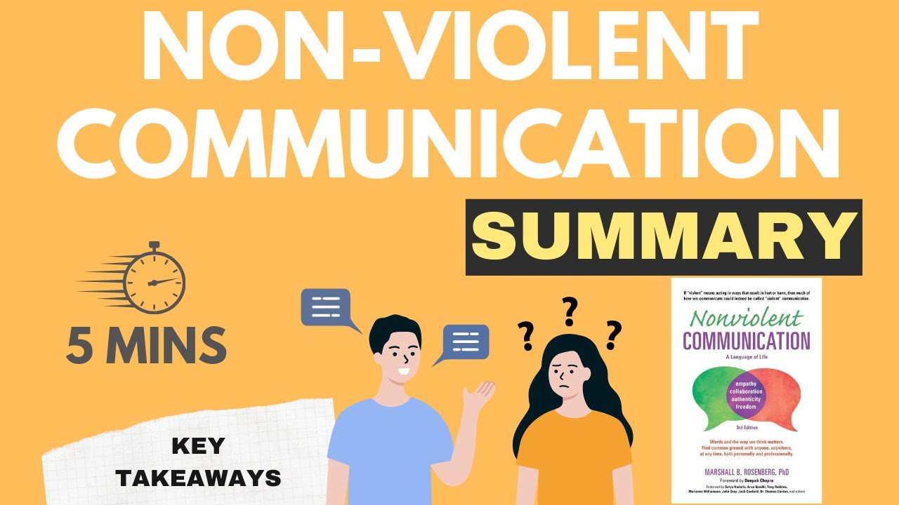 Mastering Communication | Summary of ‘Nonviolent Communication’ book by ...