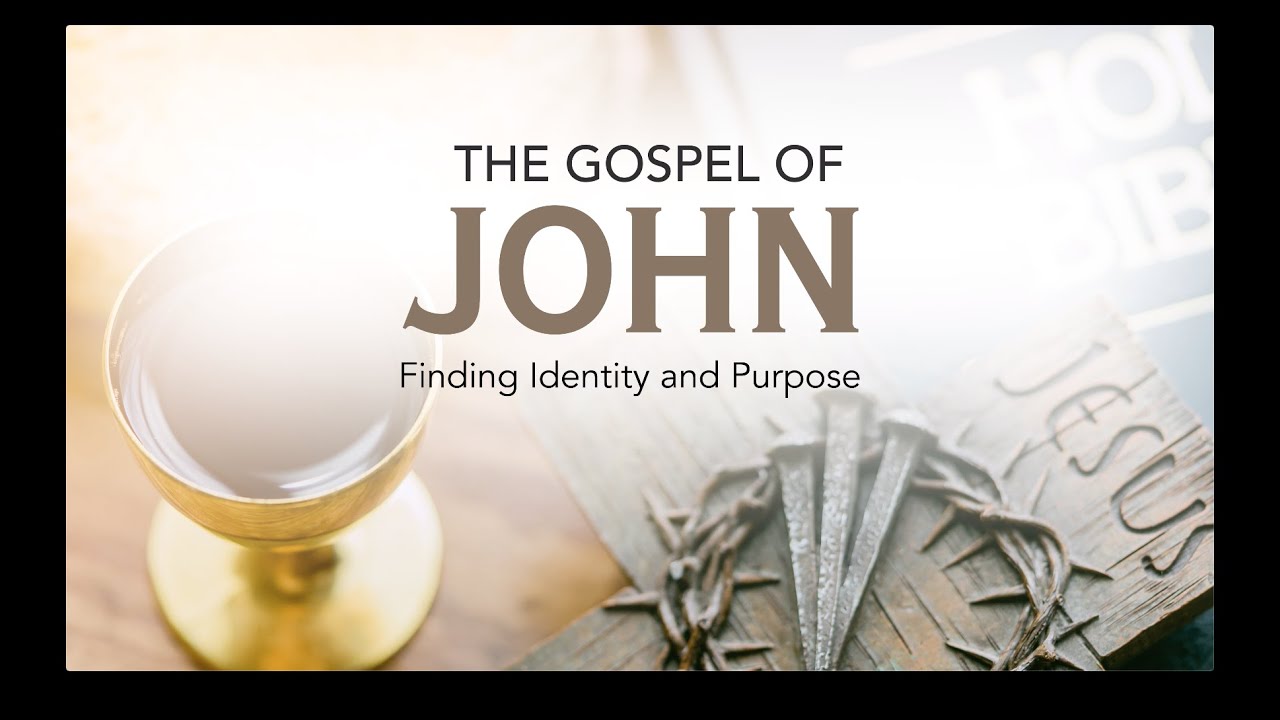 Gospel of John 12-Session DVD Bible Study: Finding Identity and Purpose ...
