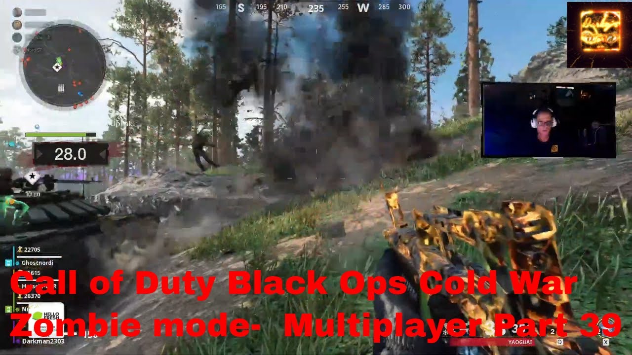 Call of Duty Black Ops Cold War Zombie Mode-Multiplayer Part 39 - YouTube