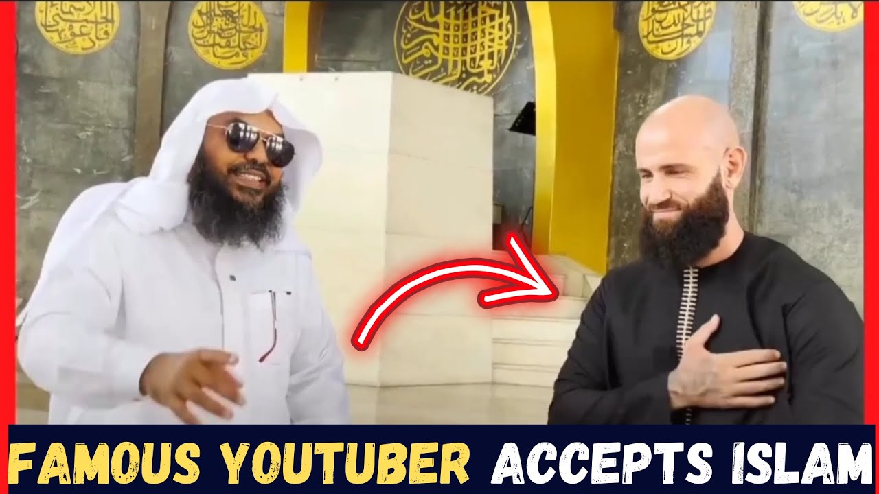 FAMOUS CHRISTIAN YOUTUBER ACCEPTS ISLAM AND HE IS HAPPY FOR THAT ...
