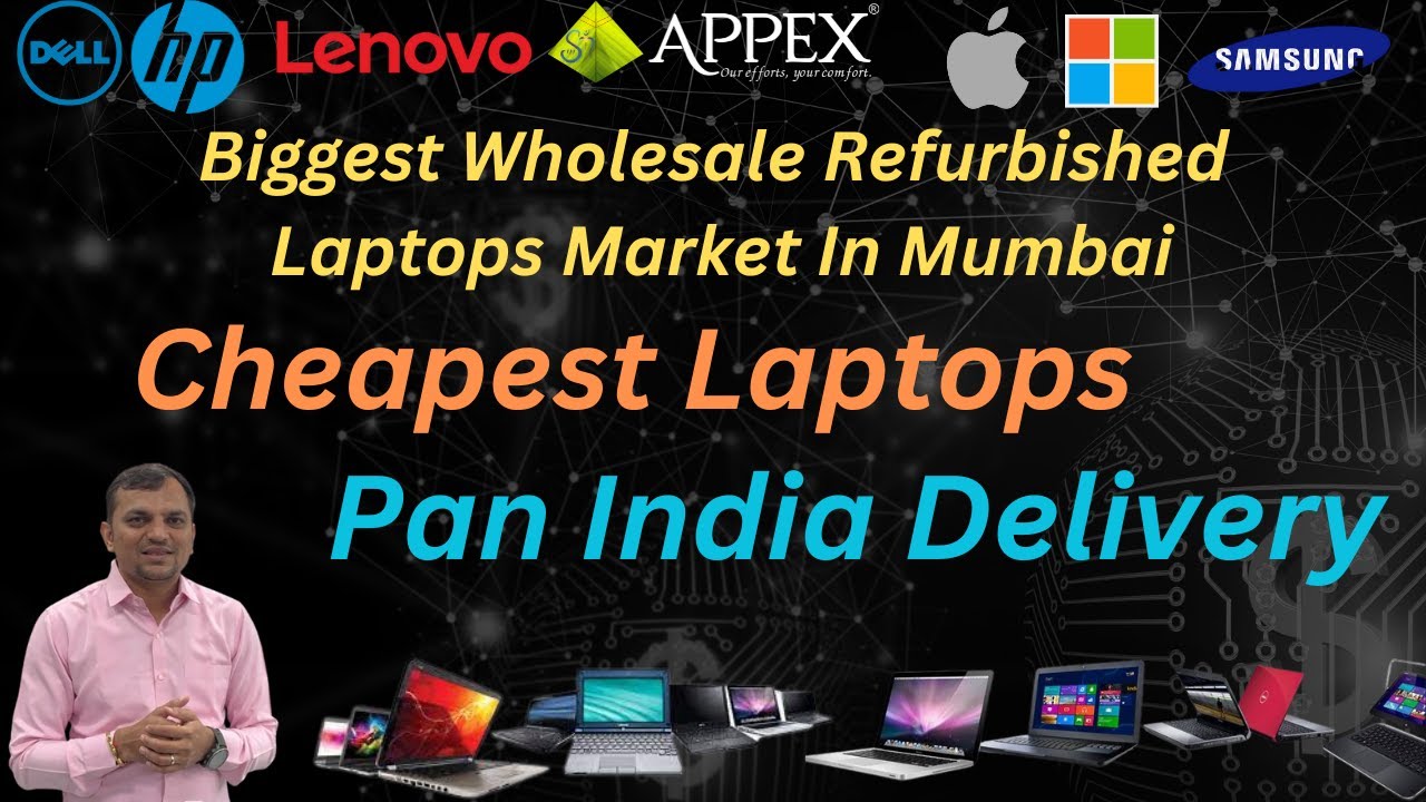 Biggest Wholesale Second Hand Laptops Bazaar In Mumbai | 150+ Laptop ...