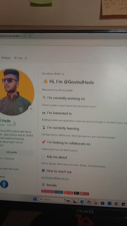 "Make Your GitHub profile Look Awesome! 👍😎 Customize & Stand Out Like a ...