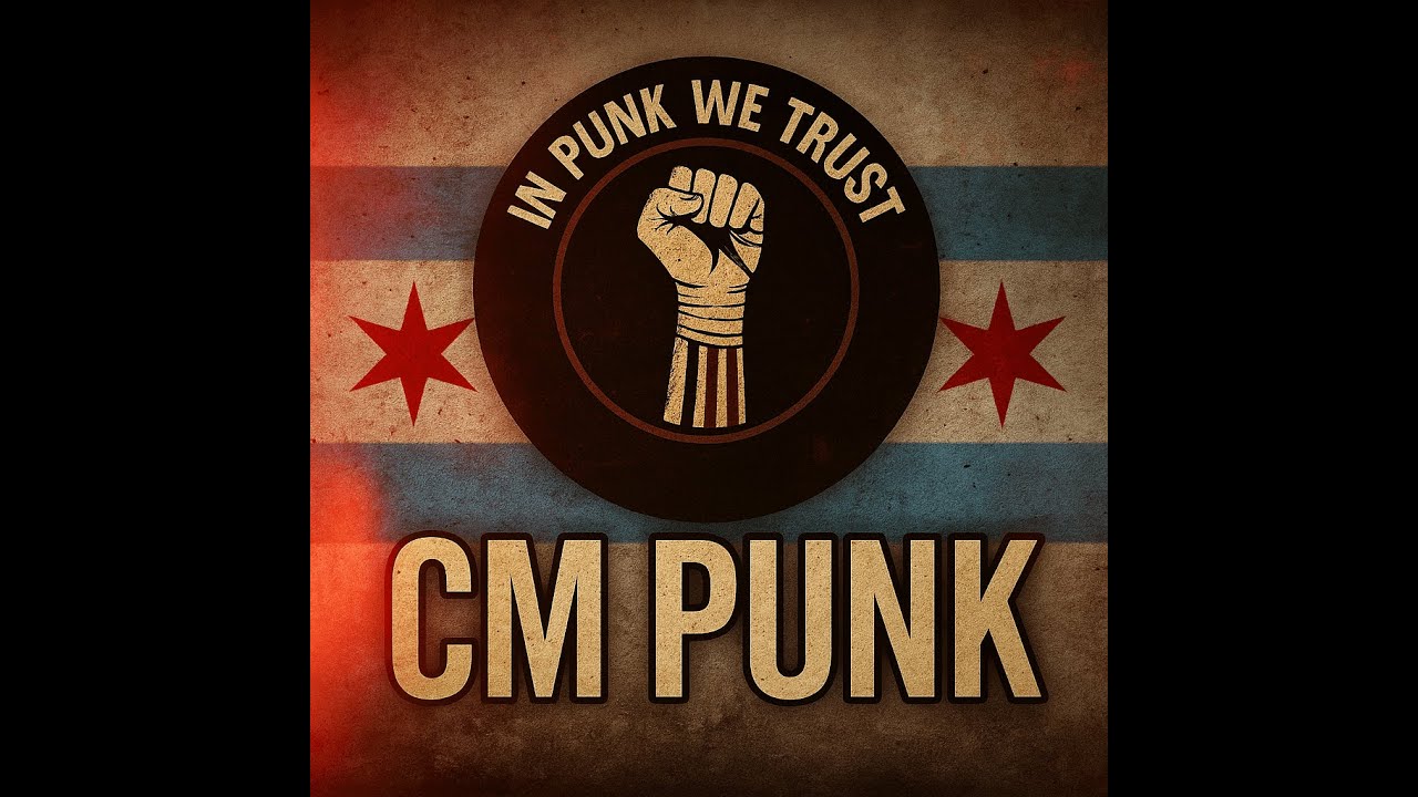 CM Punk | “In Punk We Trust” – Custom TitanTron (2025 Edition) I Used ...
