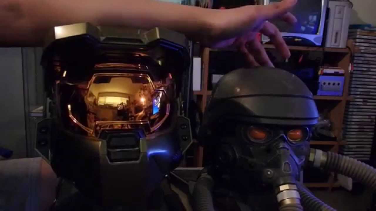 แกะกล่อง Master Chief Helmet VS Helghast Helmet [ THAI ] - YouTube