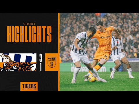 West Bromwich Albion 3-1 Hull City | Short Highlights | Sky Bet Championship