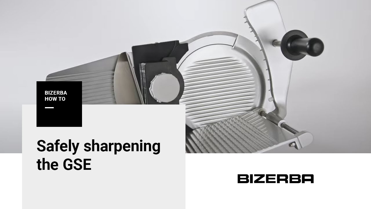 Bizerba How-To: GSE slicer – the way to a sharp cut - YouTube