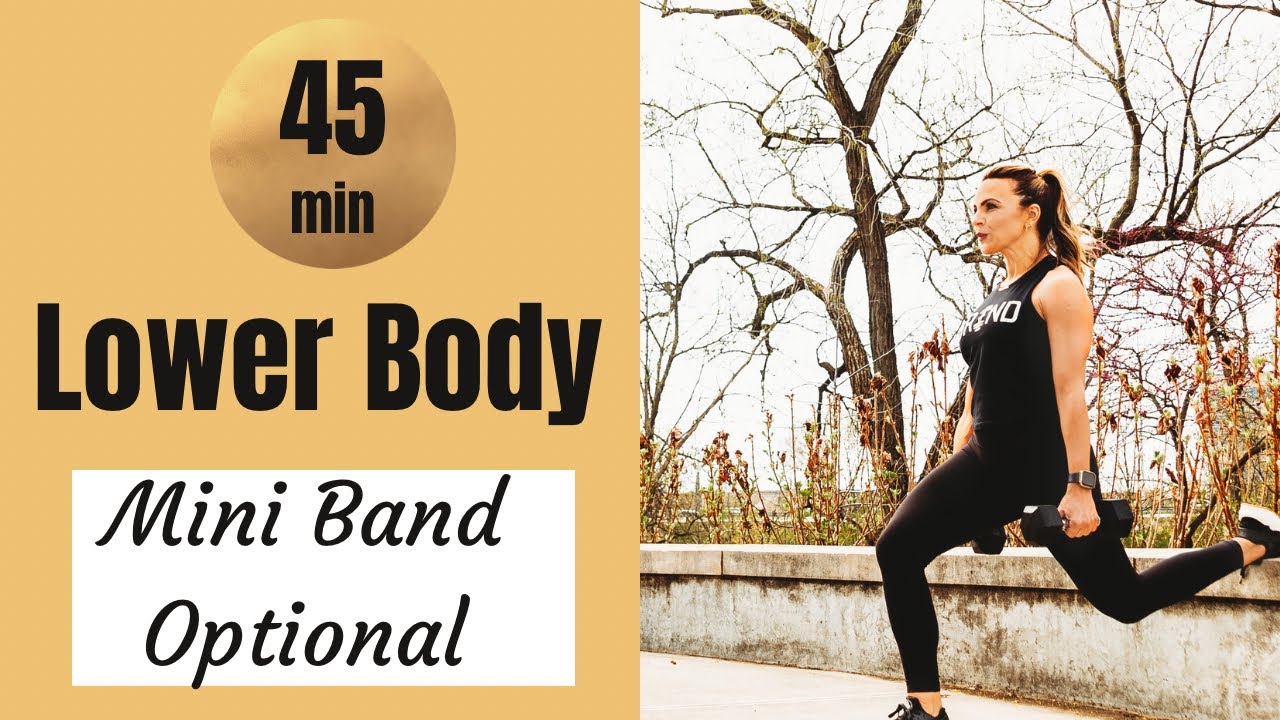 45-Min Lower Body Workout - YouTube