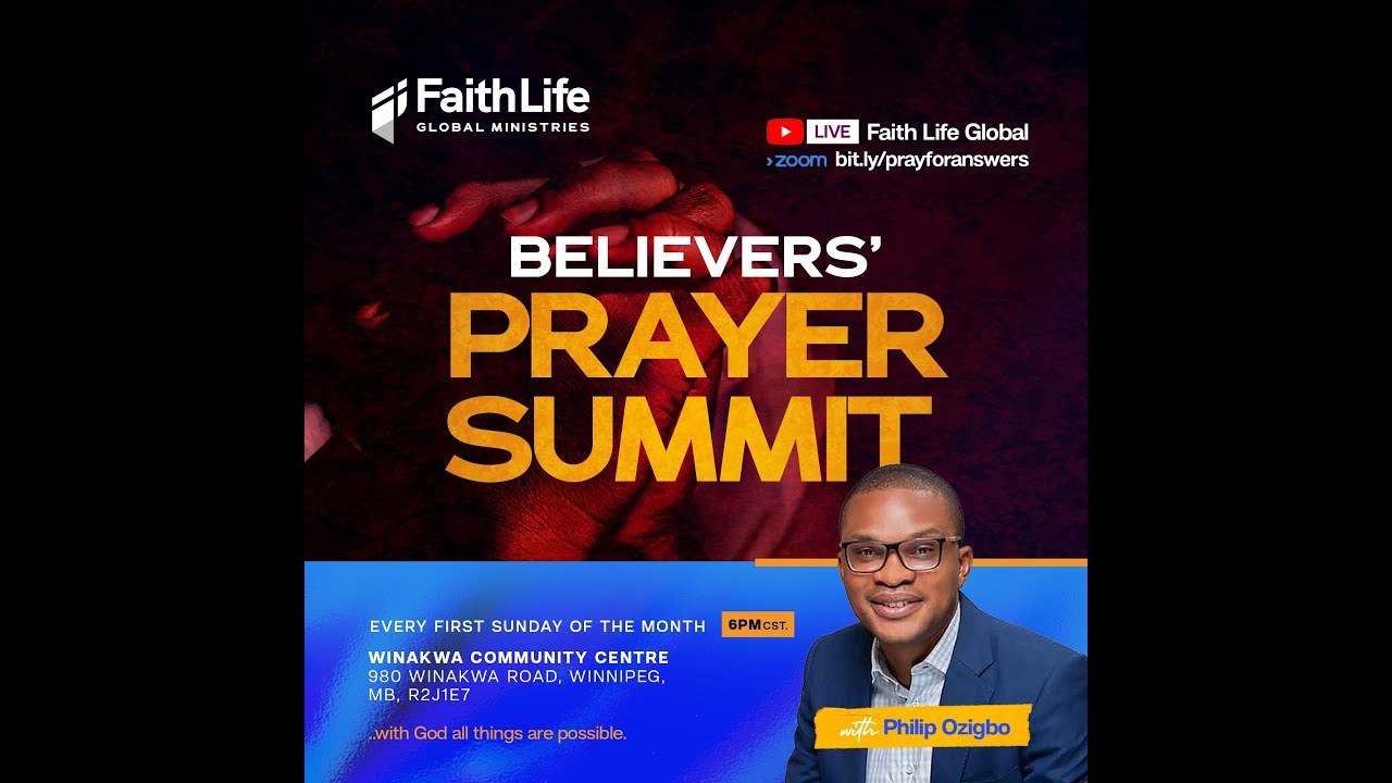 Believers' Prayer Summit | 1st July, 2023 - YouTube