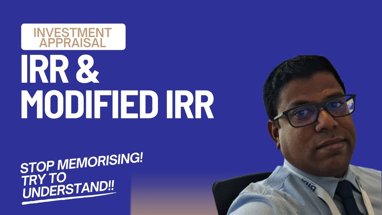 IRR and Modified IRR - YouTube
