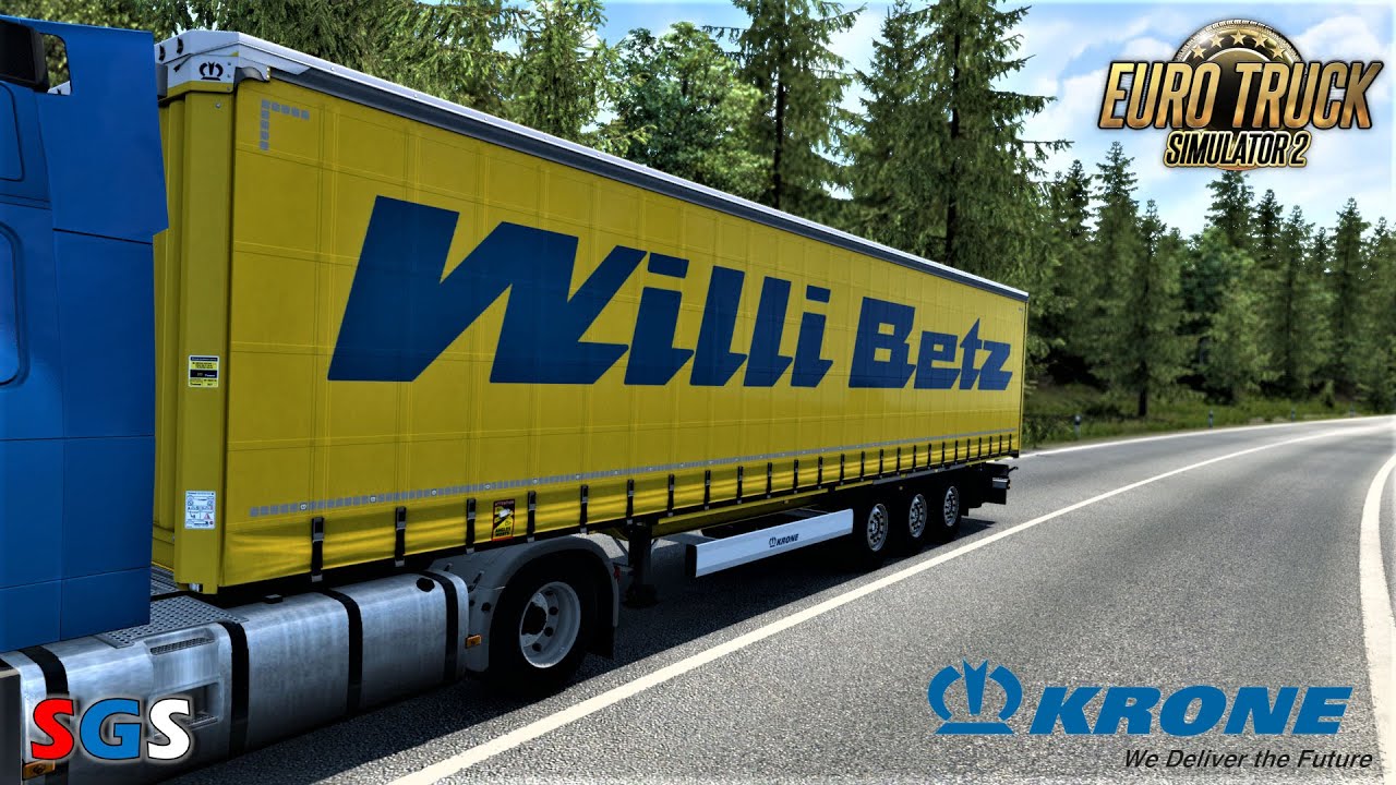 |ETS2 1.43| Kriistof pack for Krone DLC v2.9 [Skin Mod] - YouTube