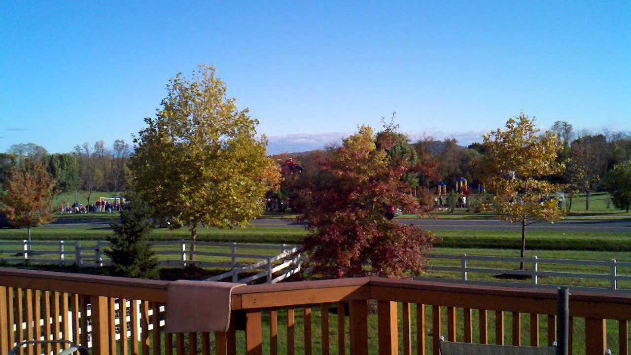 Helicopter Landing at Round Hill Elementary - Take 1 - YouTube