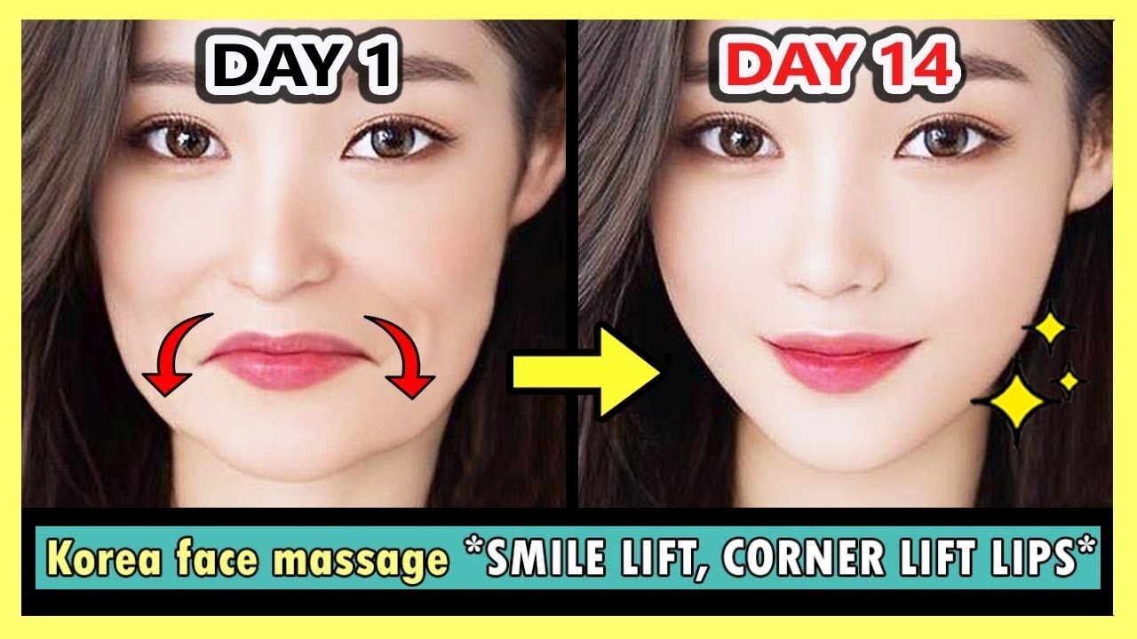 2 MIN Get Smile Lips, Smile Lift, Corner Lip Lift without Surgery🌷 ...