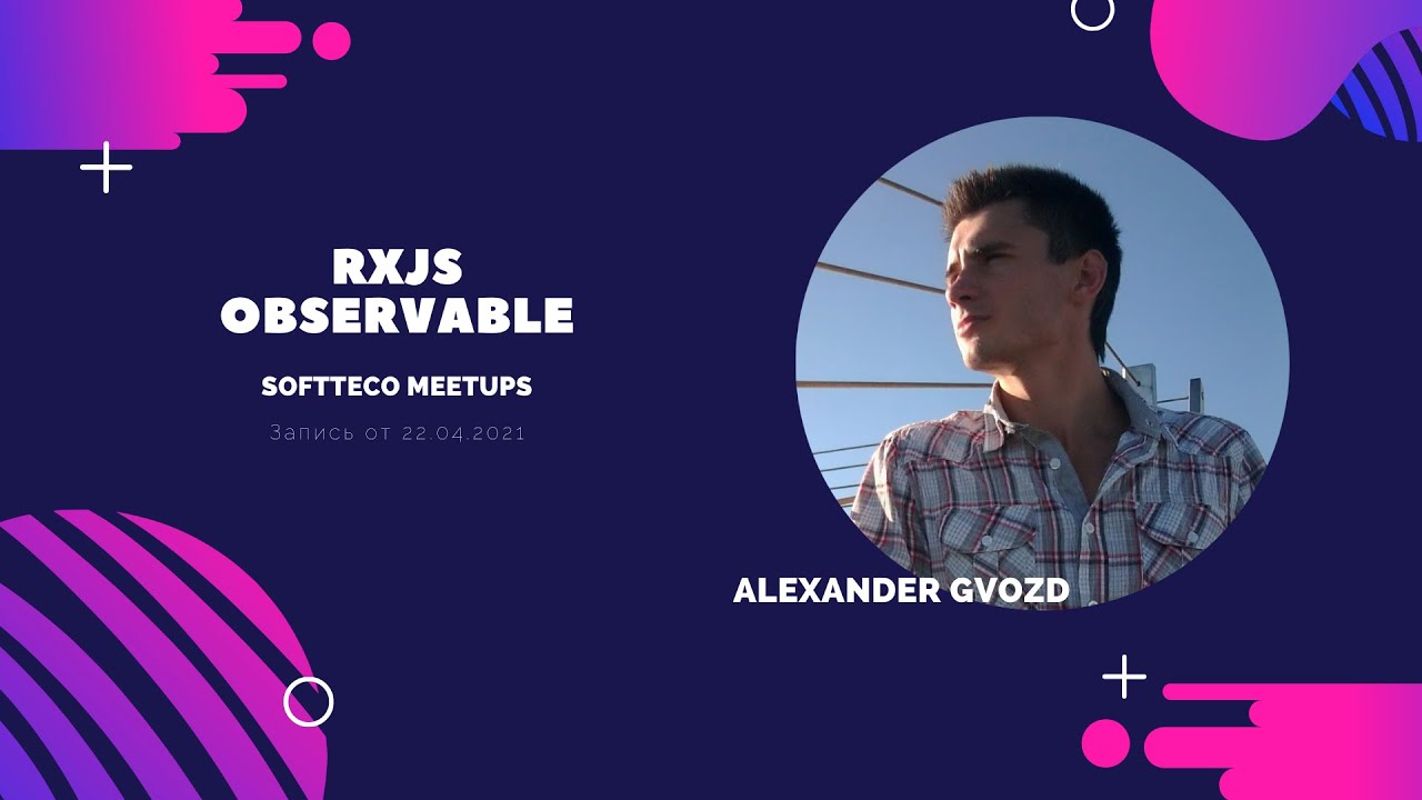 Frontend talks. RxJs Observable. Alexander Gvozd - YouTube