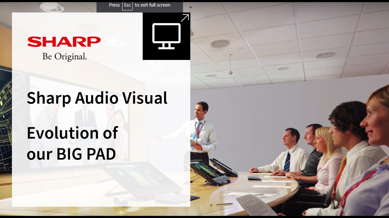 Sharp Audio Visual: Evolution of our BIG PAD - YouTube