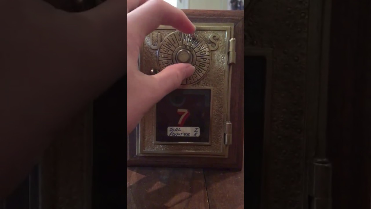 Old post office safe - YouTube