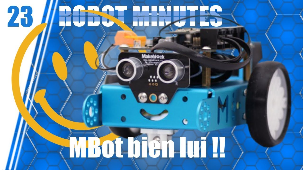 Robot Minutes 23 - MBot - au CFI - YouTube