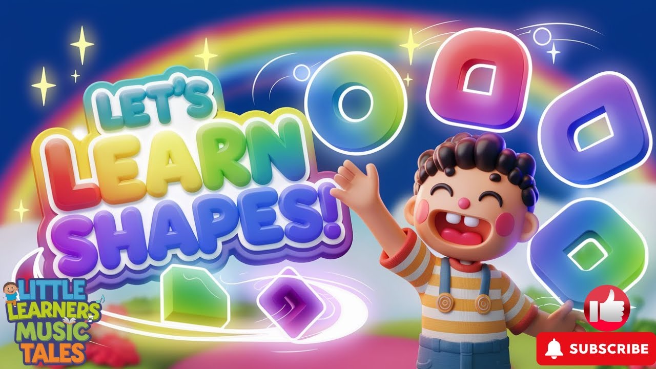 shape song| fun learning nursery rhyme| Little Learners Music and Tales ...