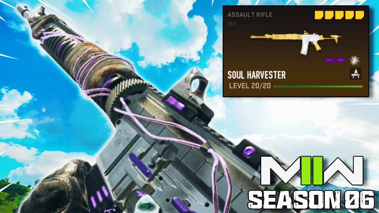 MODERN WARFARE 2: The *EXCLUSIVE AND FREE* Soul Harvester M4 | MW3 ...