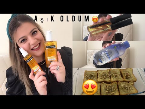 KAŞ KİRPİK SERUMU💕 I SİVİLCELERE VEDA🥰 I ŞİPŞAK TATLI 🍽 I CİLT BAKIMIM 💁🏻‍♀️