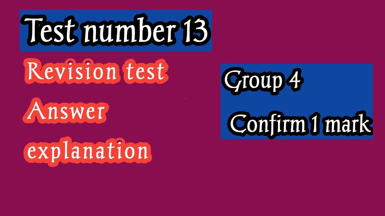 Test 13🔥Revision question answer explanation🔥Target group 4 #tnpsc # ...