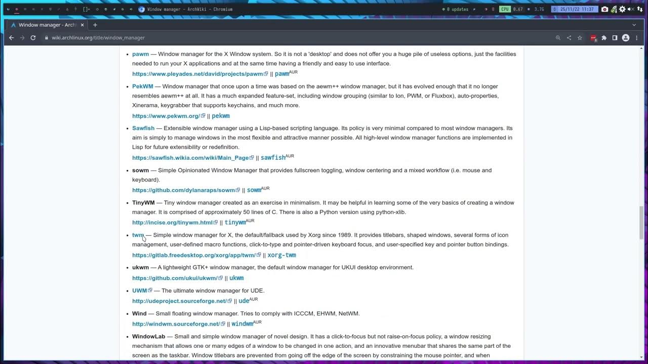 ArcoLinux : 3133 Difference between tiling and floating(stacking) window managers - YouTube