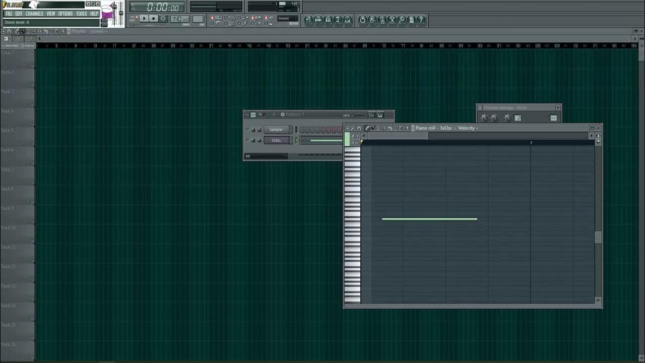 fl studio 11 tutorial - piano roll - YouTube