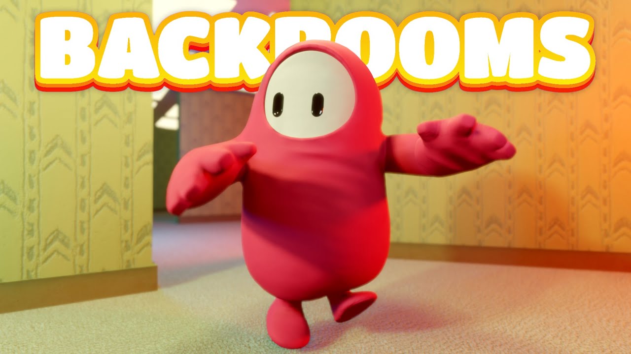 The Backrooms In Fall Guys! - YouTube