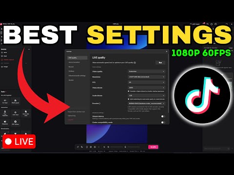 Best TikTok Settings For Streaming in 2026 - NO LAG