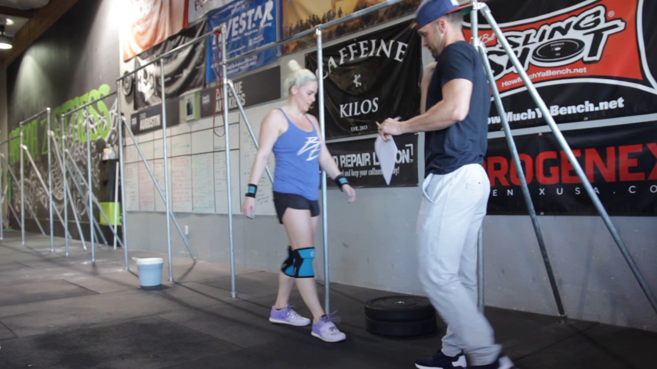Meg CrossFit Opens 17.3 2of2 - YouTube