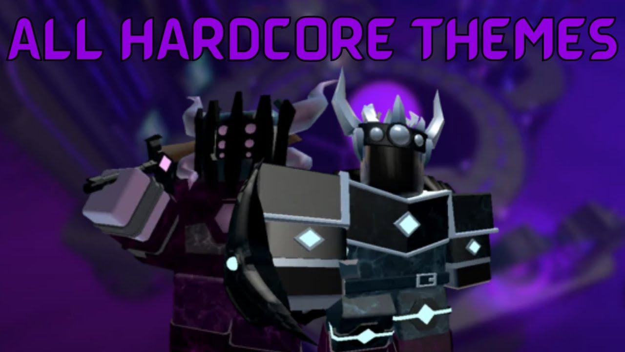 All Hardcore Themes (Lobby, boss theme) || Tower Defense Simulator ...