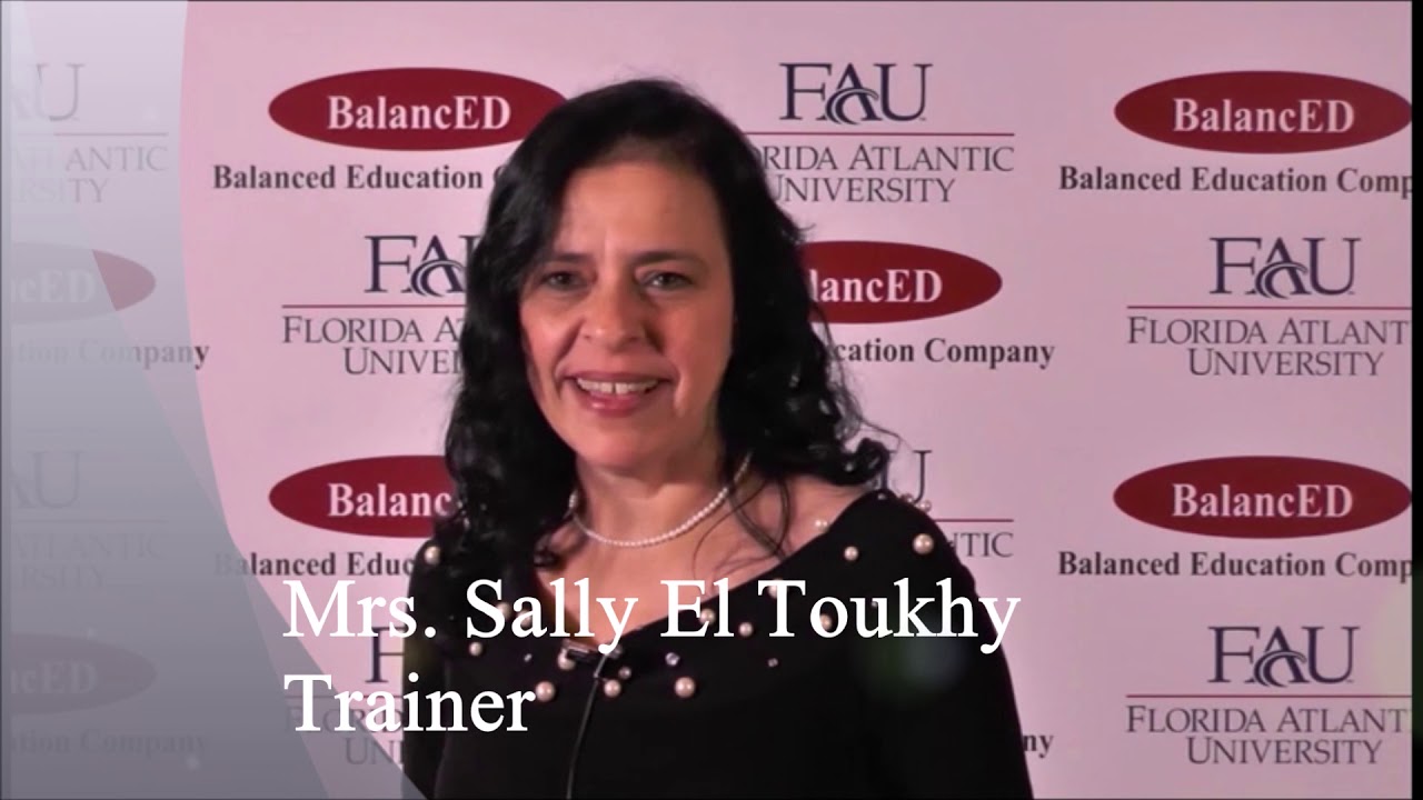 Mrs. Sally El Toukhy - BalancED Trainer - YouTube