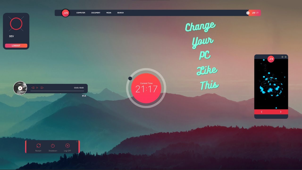 Customize your Pc in high level || Senja suite Customization - YouTube