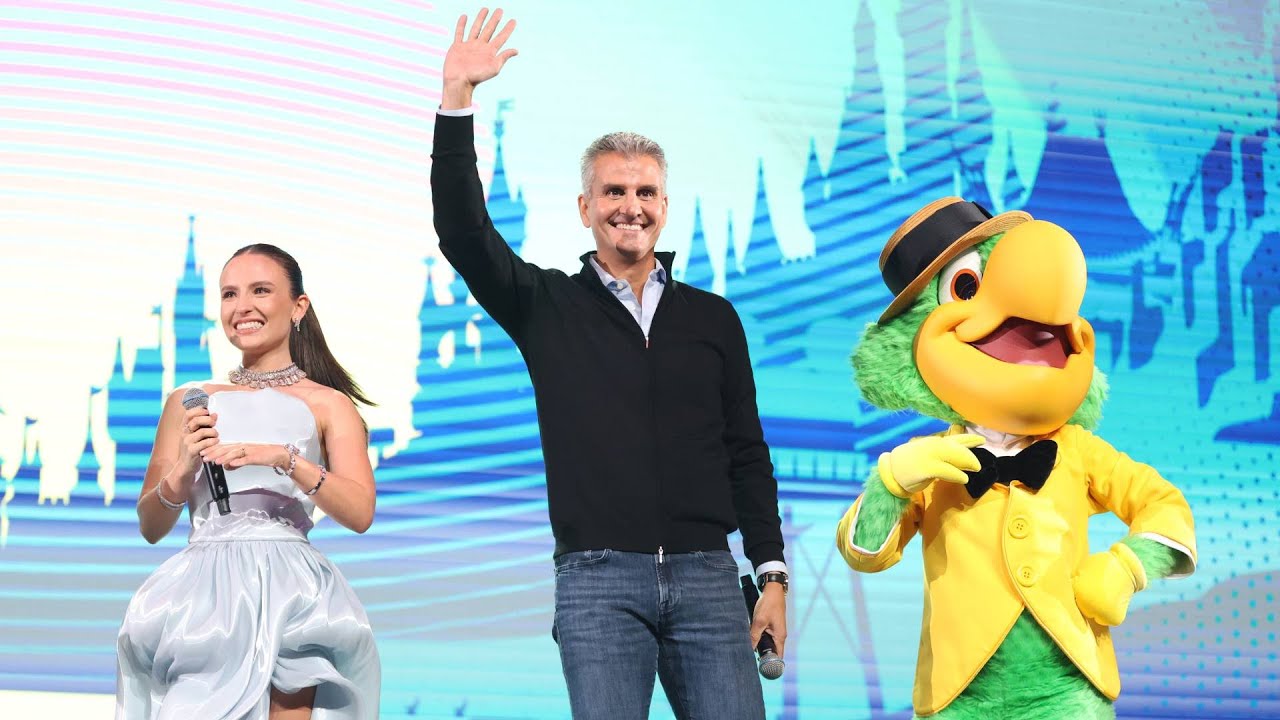 Disney Taps Theme Parks Head Josh D'Amaro as CEO - YouTube