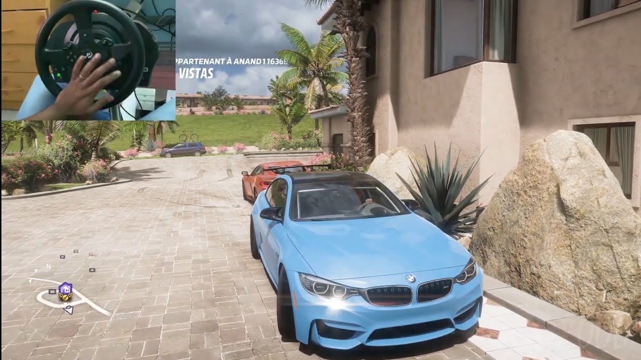 Forza horizon 5 - steering wheel - BMW M4 F80 - | Thrustmaster T300RS ...