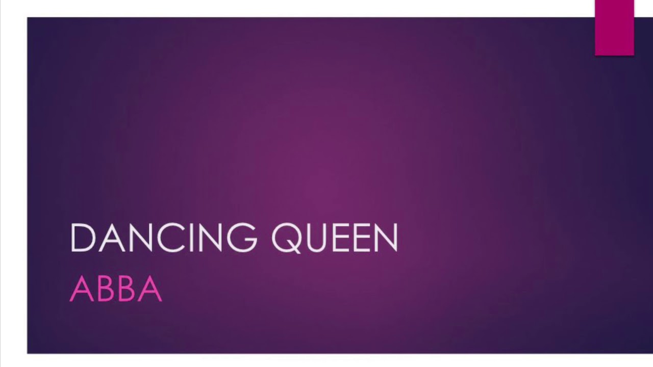 ABBA | Dancing Queen (Lyrics) - YouTube