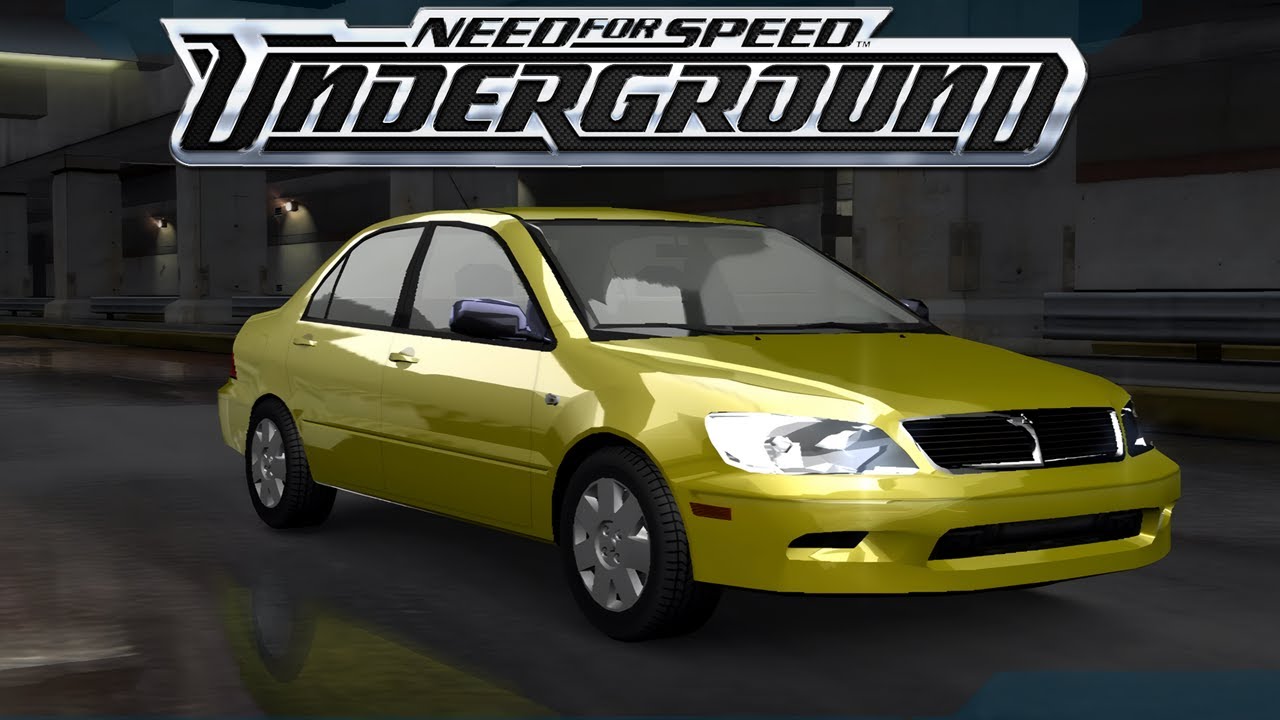 Mitsubishi Lancer ES 2003 - Customization And Test Drive - NFSU - YouTube