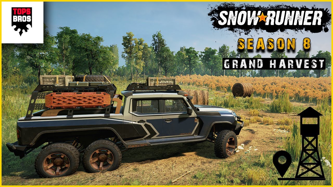 SnowRunner | Season 8 | All Watchtower | Snowrunner Gameplay - YouTube