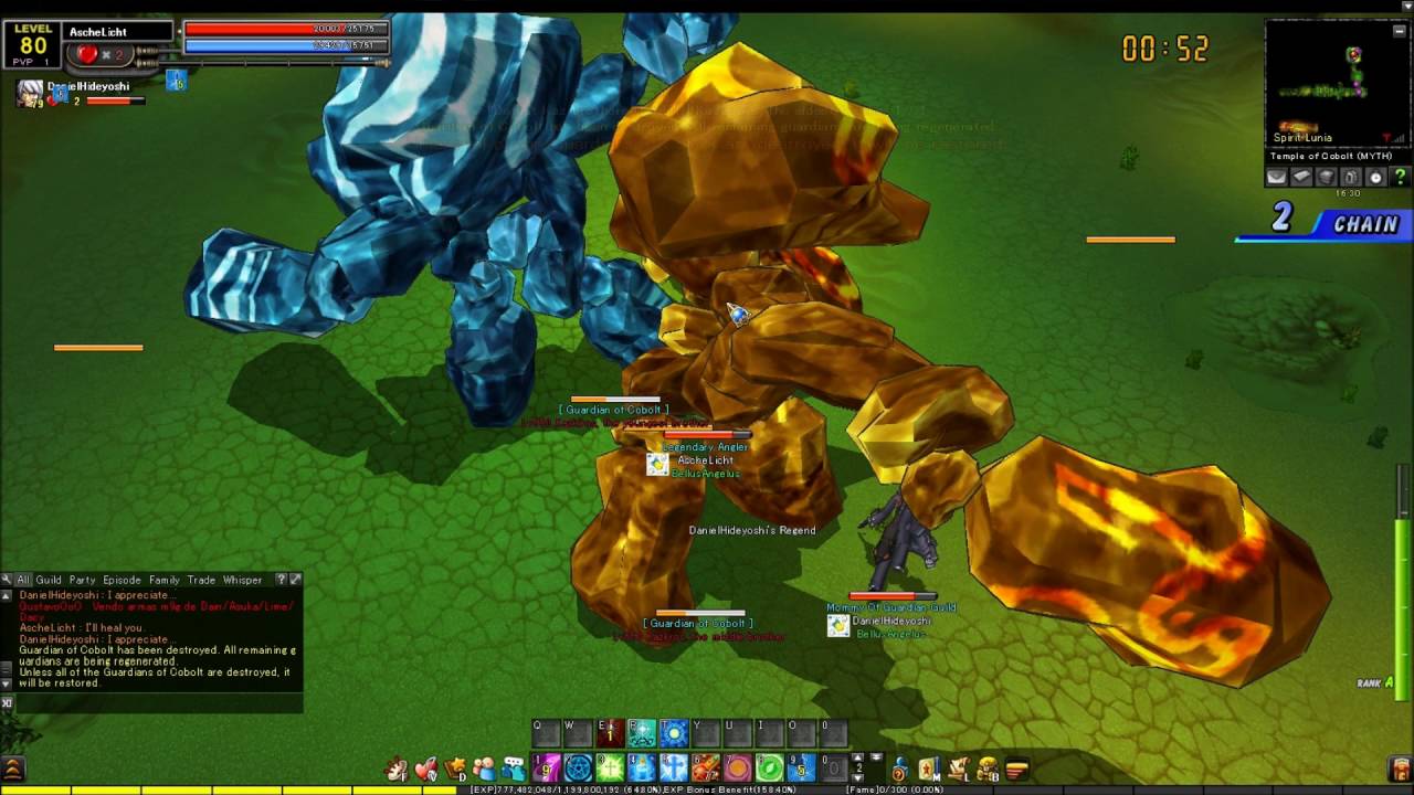 Spirit Lunia - Temple of Cobolt (Myth) - Eir / Ryan duo - YouTube