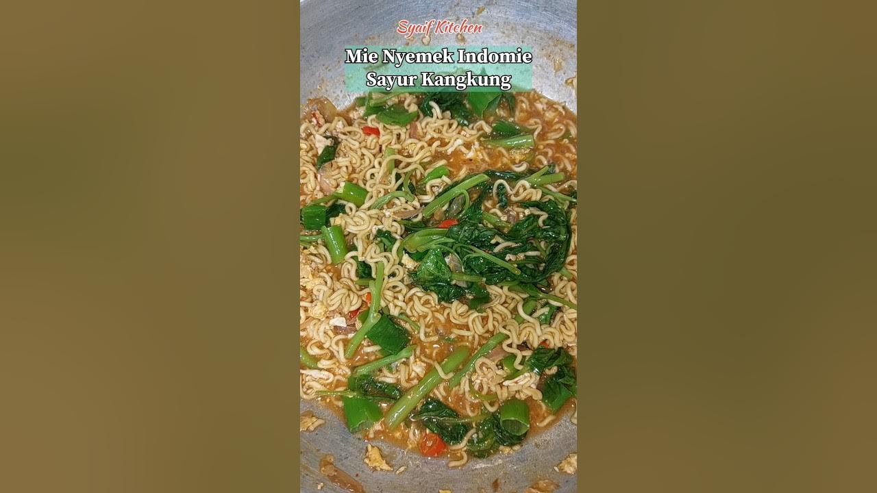 Cara Membuat Mie Nyemek Indomie Kangkung Simple dan enak‼️#mienyemek #asmrcooking #shorts #fyp ...